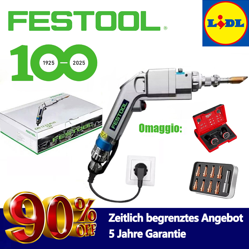 [Neue LIDL-Filialeröffnung + 100-Jahr-Feier von FESTOOL] Tragbares ...